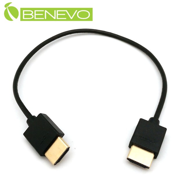BENEVO超細型 30cm HDMI1.4版影音連接線 (BHDMI4003S3) - BENEVO線上購物