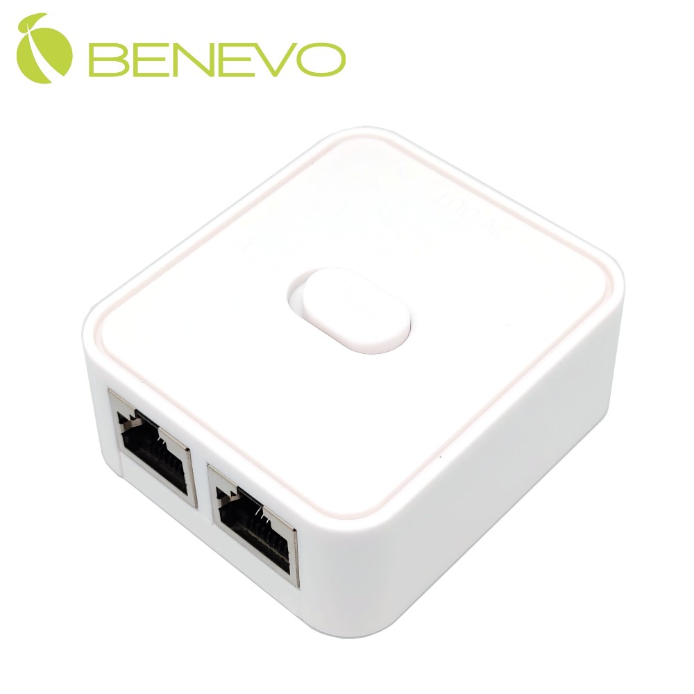 Benevo 實用型 2埠 Gigalan RJ45網路切換器 (BRJ45201G) - PChome 24h購物