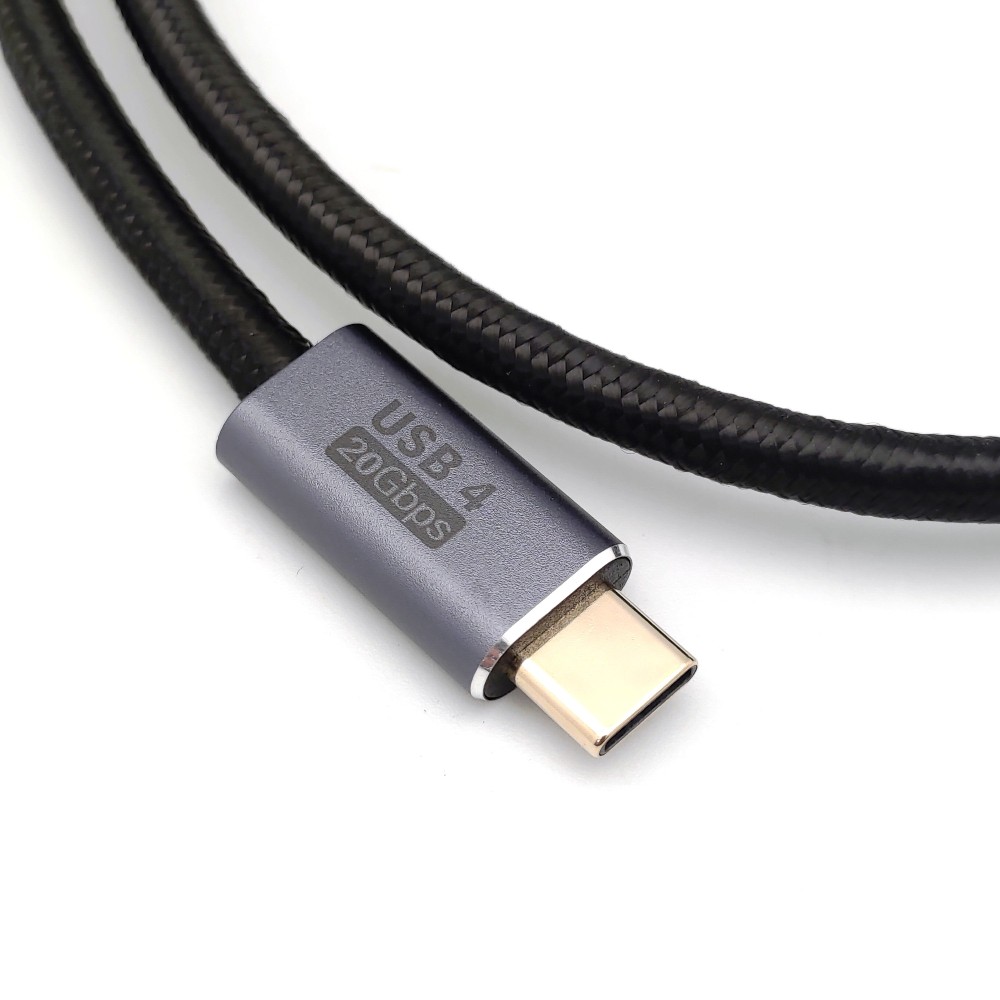 BENEVO側彎型 50cm USB4 Type-C 20Gbps 公對公連接短線 (BUSB4050CMMH) - BENEVO線上購物